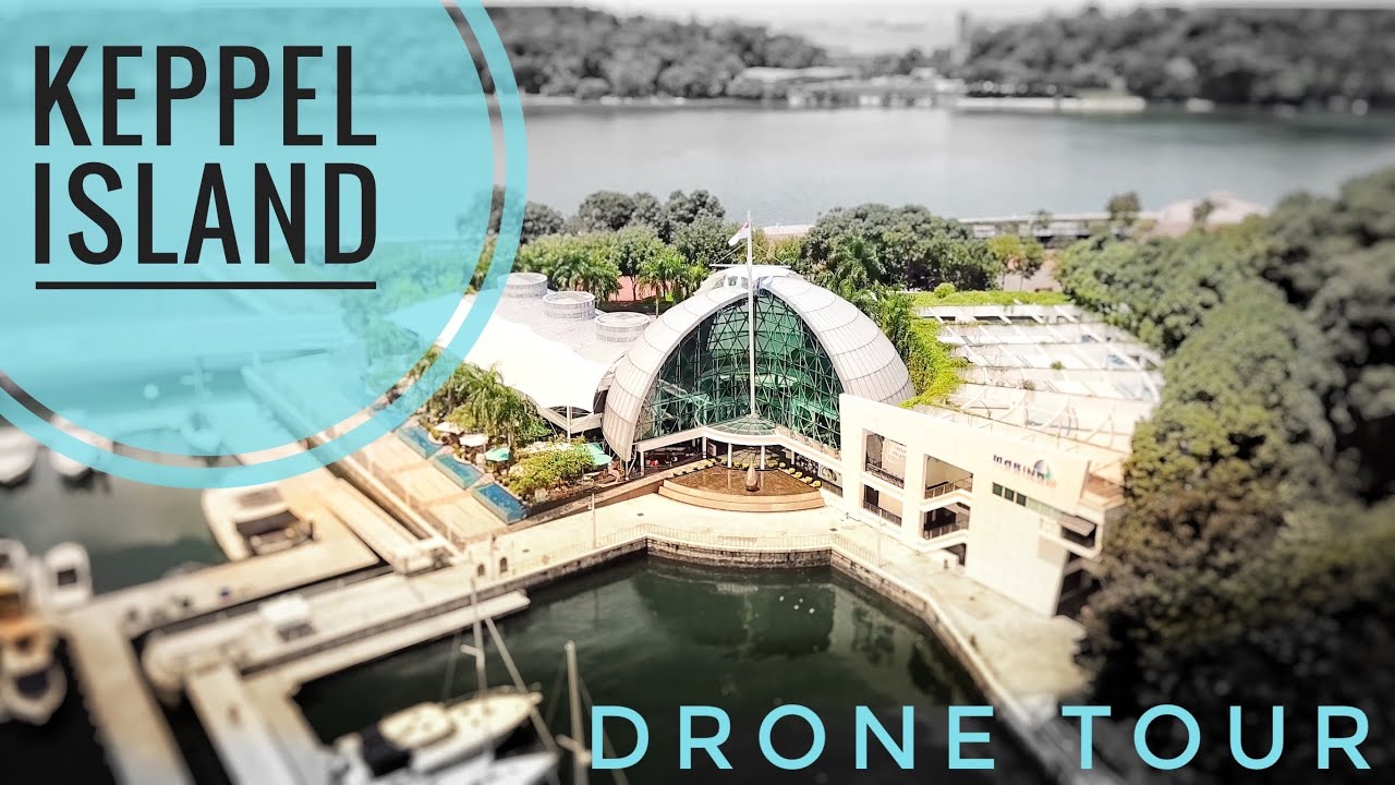 Marina Keppel Bay | Keppel Island | Drone Tour | Aerial Shots ...