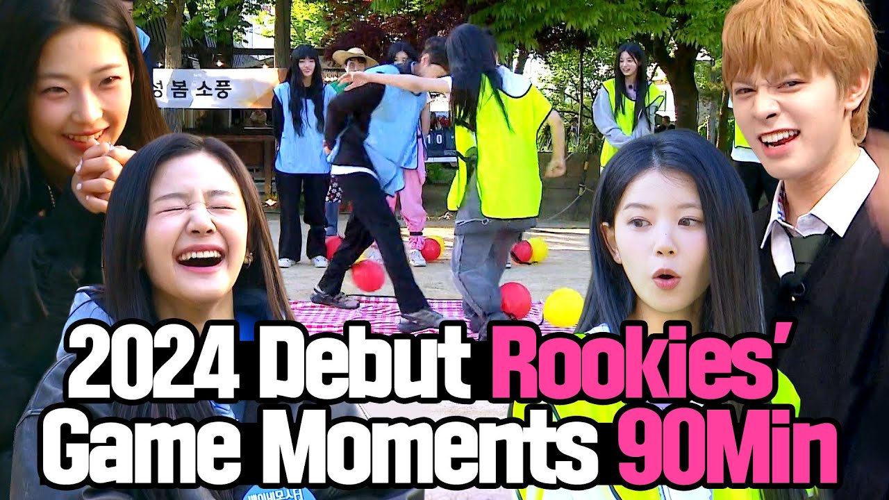 [Knowing Bros] Compilation of Game Moments From 2024 Debuted Rookies🤣 ...