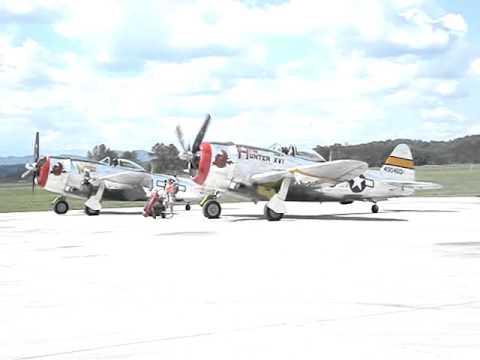 P-47 thunderbolts - Hun Hunter & Wicked Wabbit Starting - YouTube