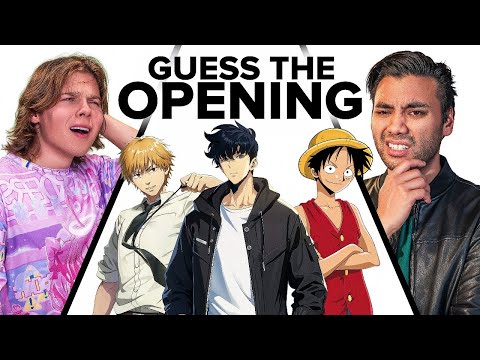 Guess the Anime Opening: Trash Taste Edition (ft. Gigguk and CDawgVA)