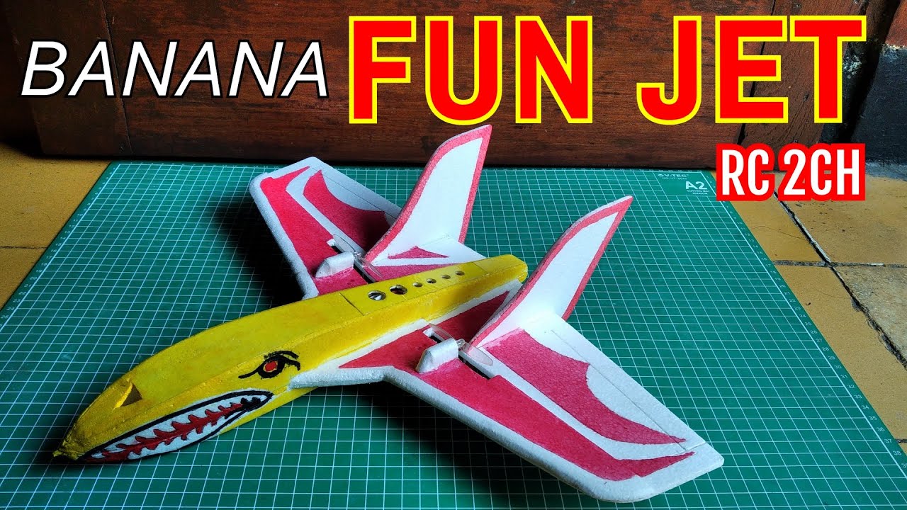 Handmade Fun Jet 2 CH RC Plane - YouTube