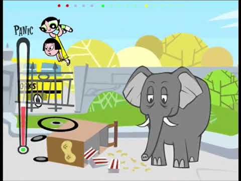 Ye Olde CN Games - Powerpuff Girls: Rescue From Townsville Zoo! - YouTube