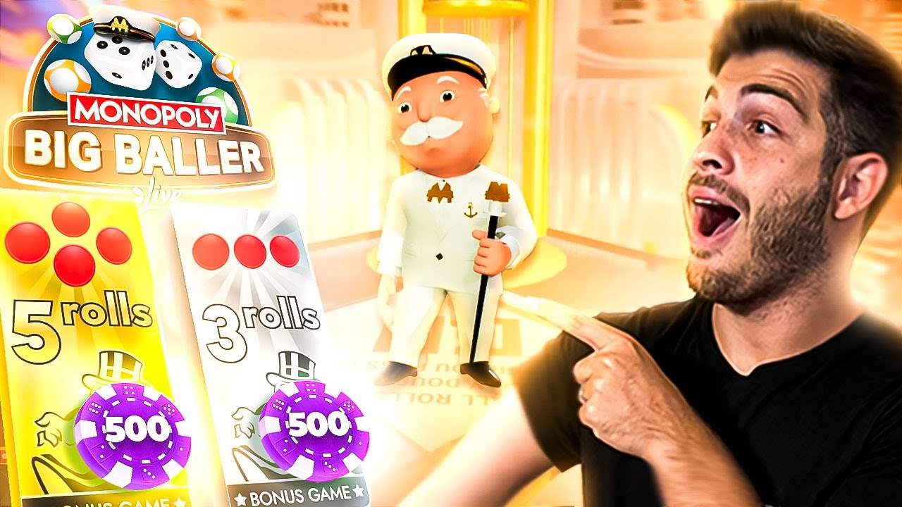 I HIT 3 & 5 ROLLS IN THE SAME SESSION ON BIG BALLER MONOPOLY! - YouTube