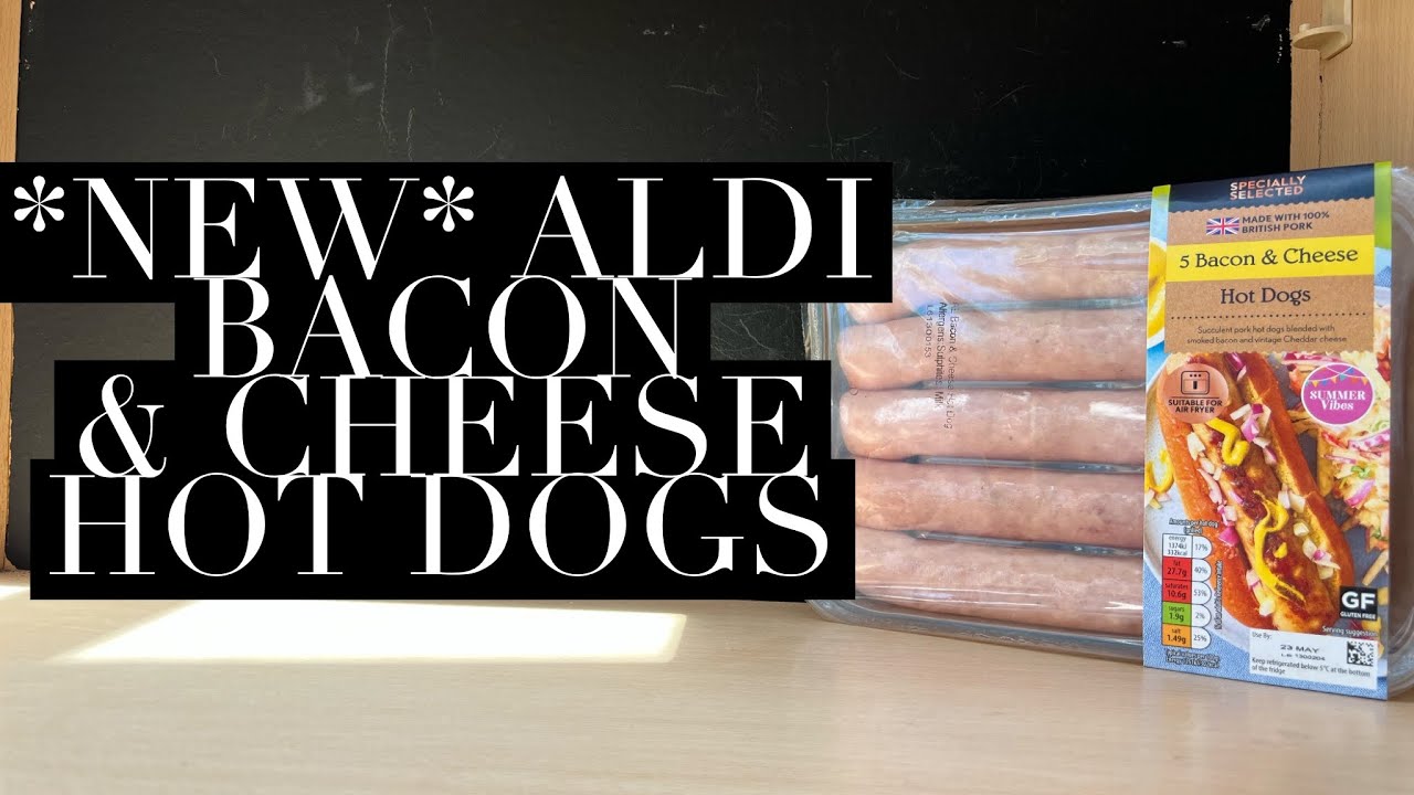 Aldi Bacon & Cheese Hot Dogs Review , Aldi BBQ Food Review - YouTube
