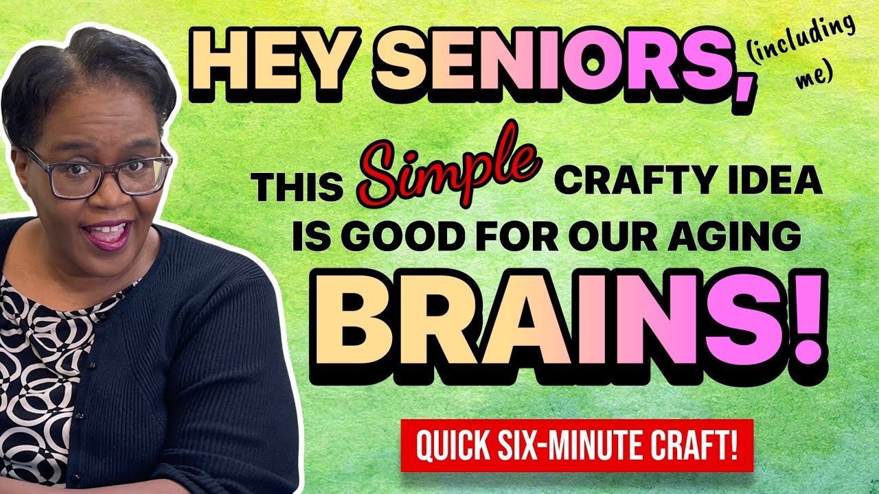 EASY PEASY SIX-MINUTE CRAFT! Great Way To Challenge The Brain! - YouTube