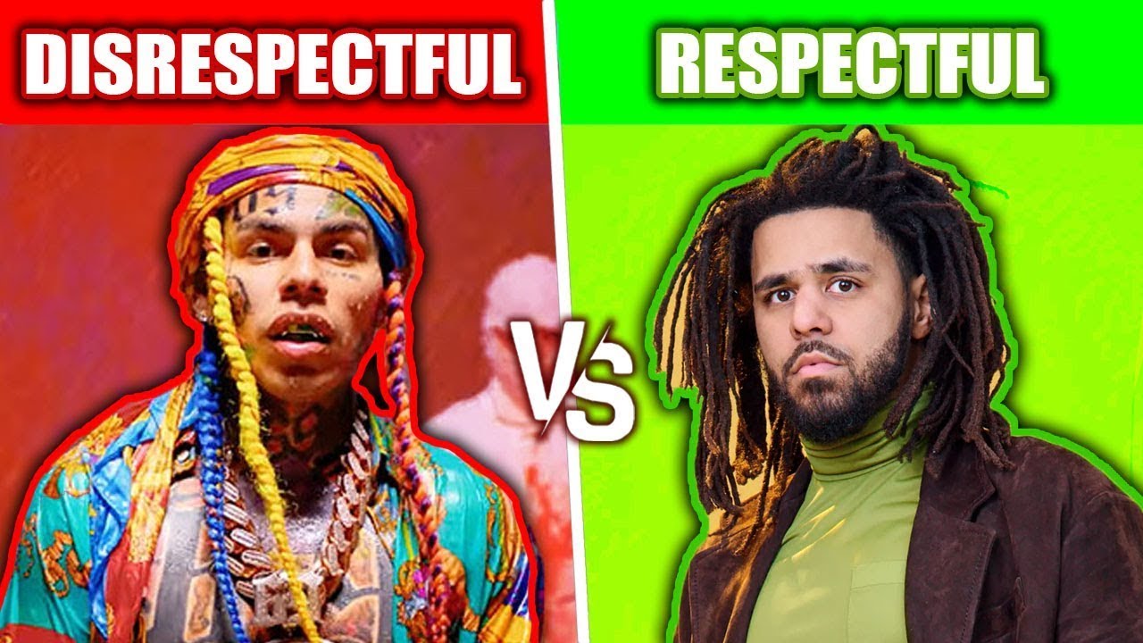 DISRESPECTFUL RAPPERS VS RESPECTFUL RAPPERS 2022 - YouTube
