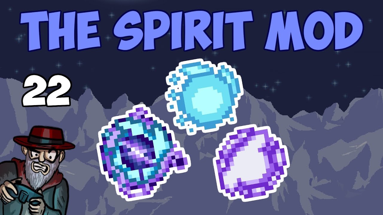 Terraria #22 THE RETURN! Rune Armor! - 1.3.5 Spirit Mod Let's Play ...