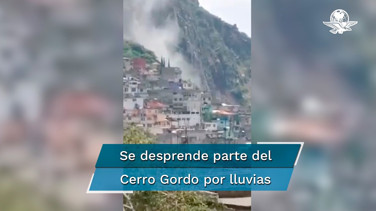Ecatepec: registran deslave del Cerro Gordo por lluvias; siguen las ...