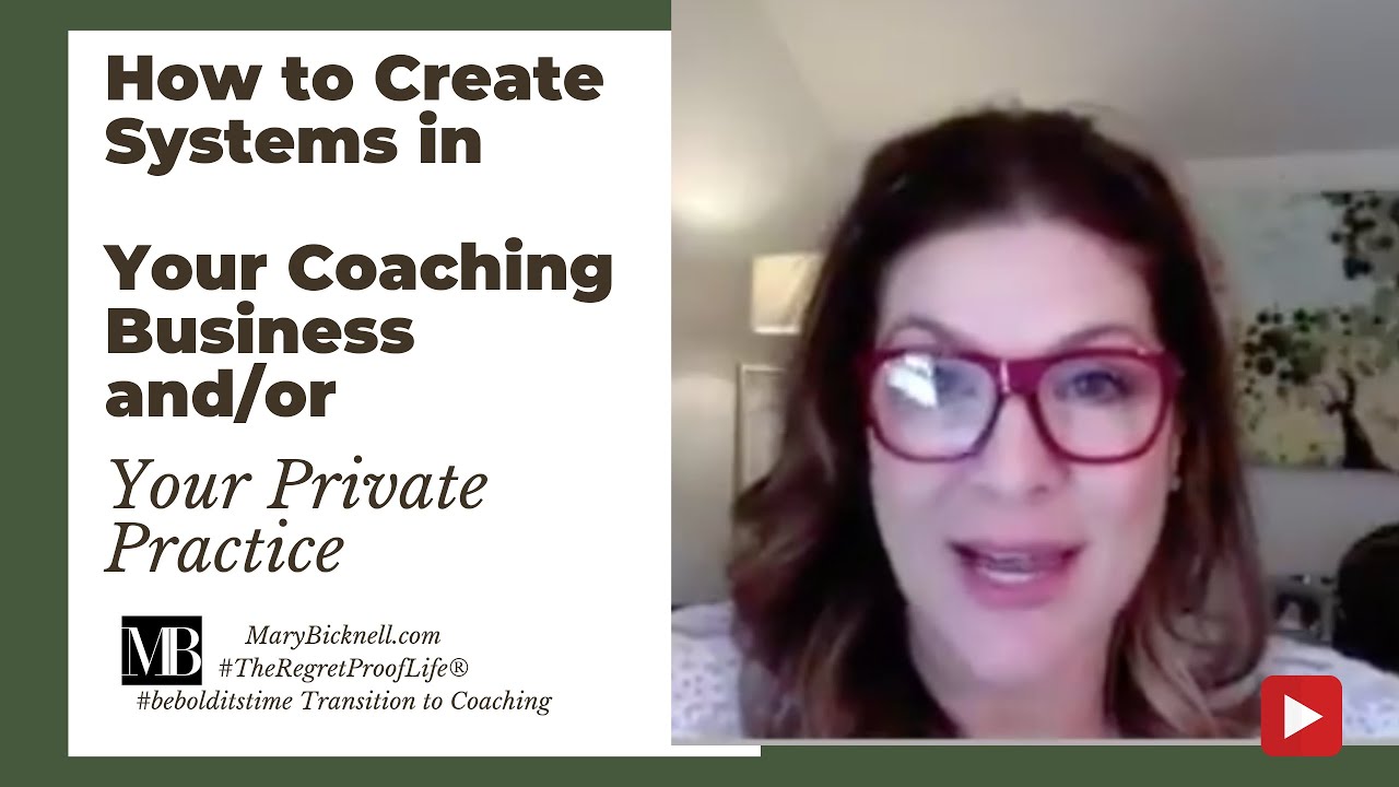 How to Create Systems in Your Business and Your Practice - YouTube