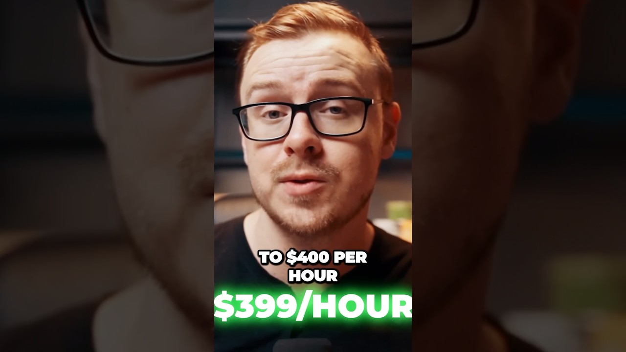 $400 dollars a hour! - YouTube