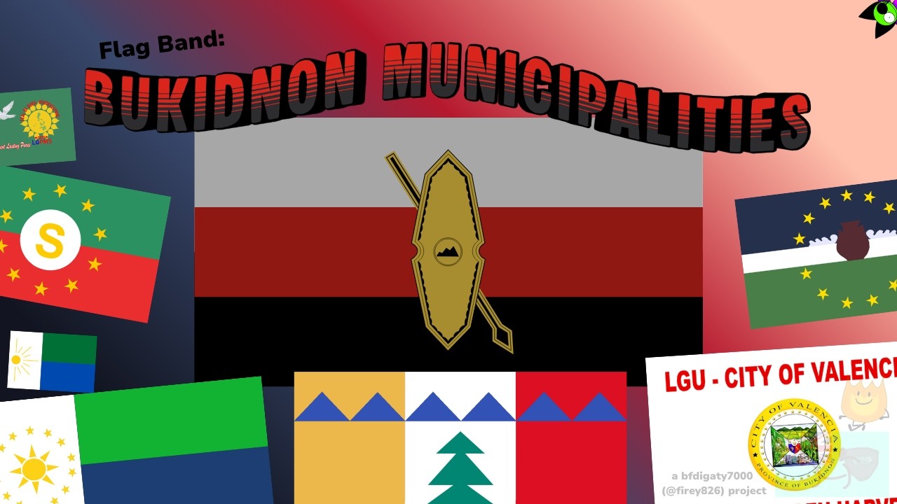 Flag Band: Cities/Municipalities of Bukidnon (inspired by @acidityshi ...