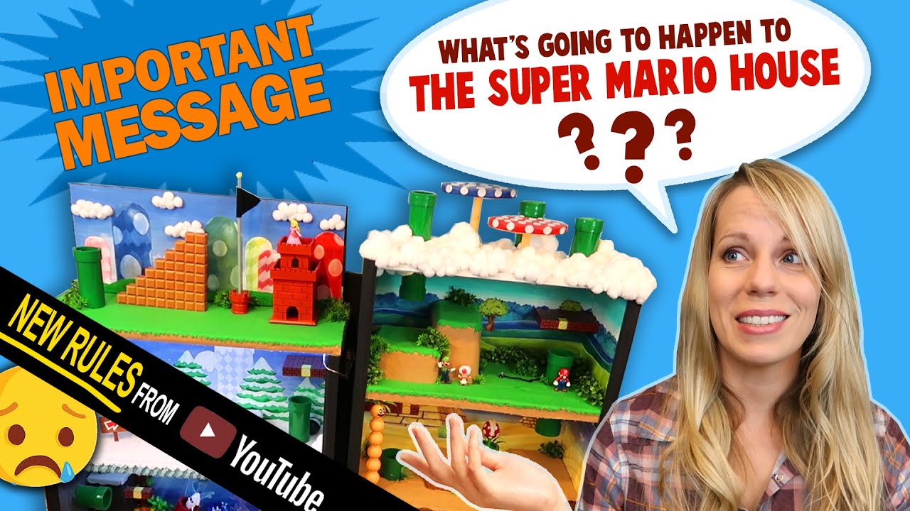IMPORTANT MESSAGE for our Super Mario House viewers!! - YouTube