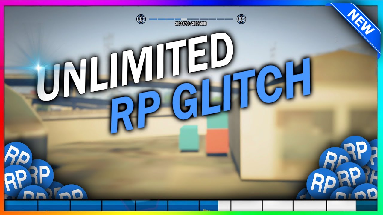 UNLIMITED RP GLITCH! | Rank Up Very Fast | GTA 5 ONLINE - YouTube