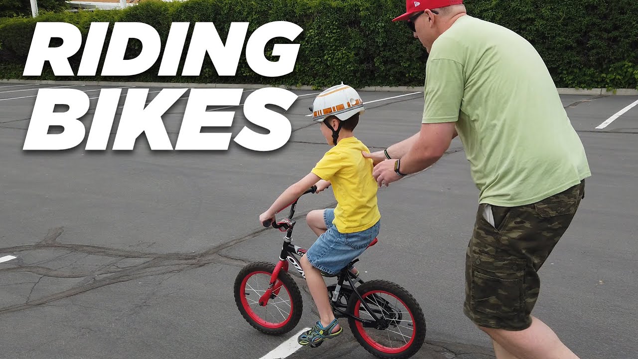 Learning to Ride a TWO WHEELER! 🚲 - YouTube