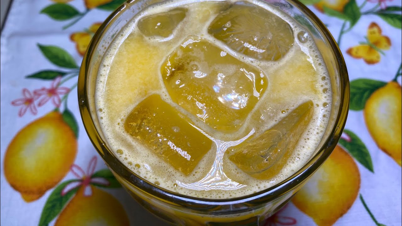 Cómo hacer JUGO de NARANJA LICUADO | cocinando con amor en casa - YouTube