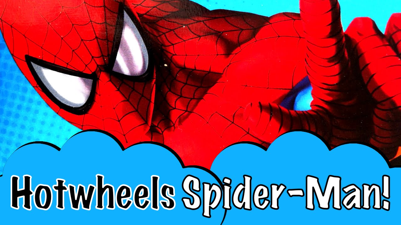 Hot Wheels Spider Man by Marvel Toy Car Collectible Avengers Super Hero ...