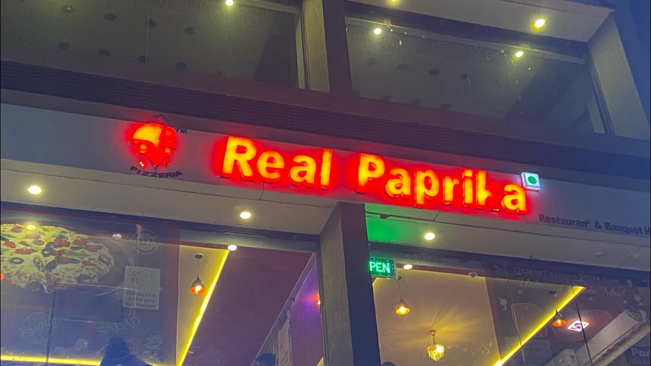 REAL PAPRIKA AHMEDABAD !! Ft - Paras Kriplani Vlogs (Food Vloger ...