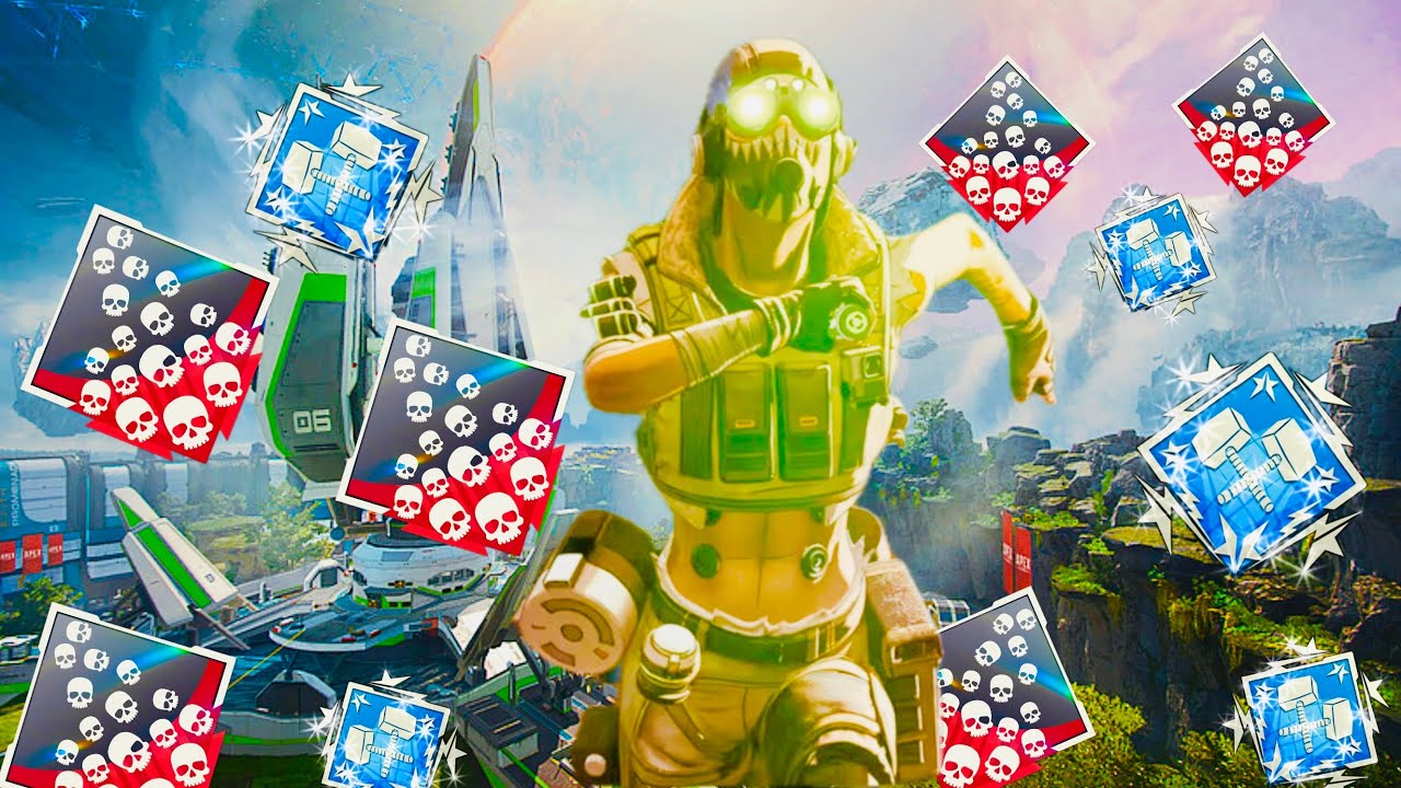 Apex Legends: Solo/No Fill Gameplay Octane Godly Speed Skin ! 22 kills ...