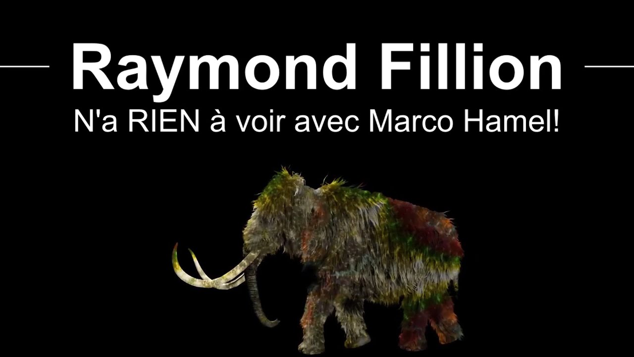 Raymond Fillion ESSAIE de se dissocier de Marco Hamel et se victimise ...