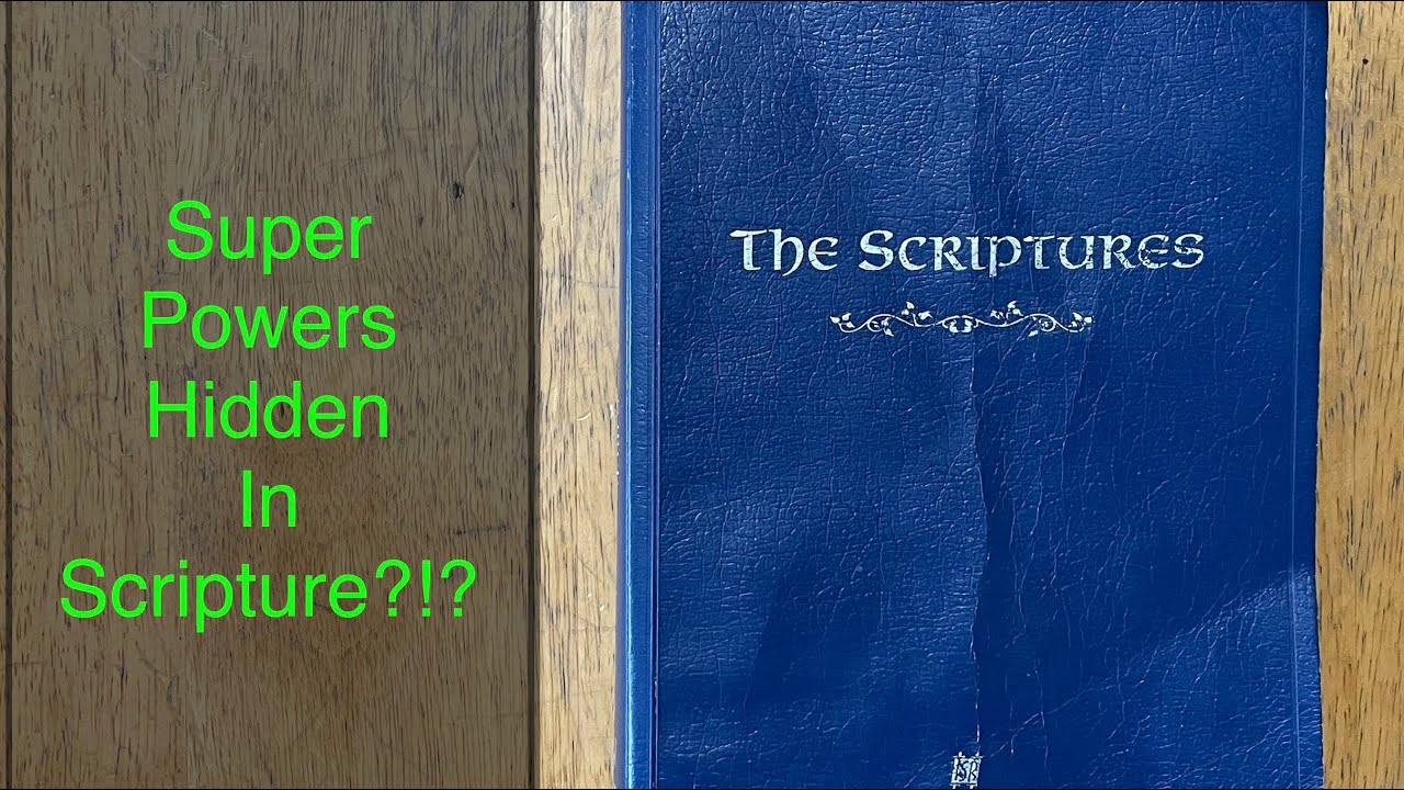 Hidden Super Powers in the Bible? - YouTube