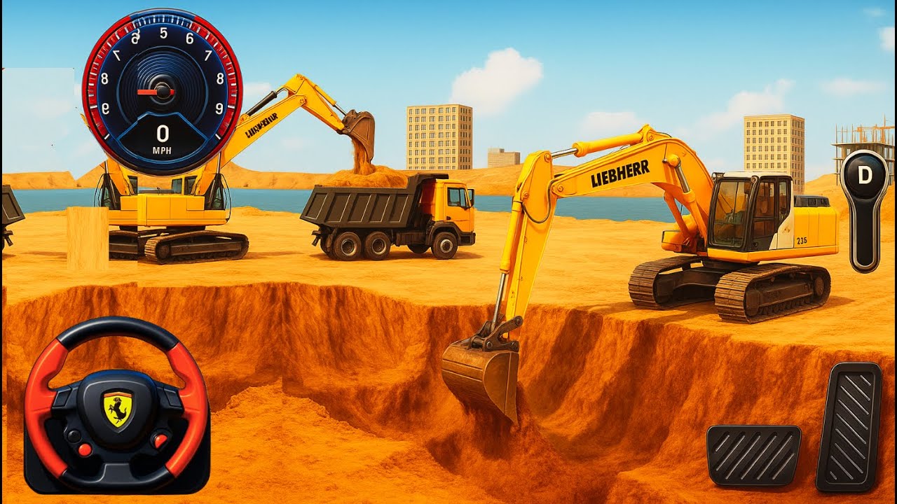 ⚡City Road Construction Simulator 🚧 - Android Gameplay Walkthrough ...