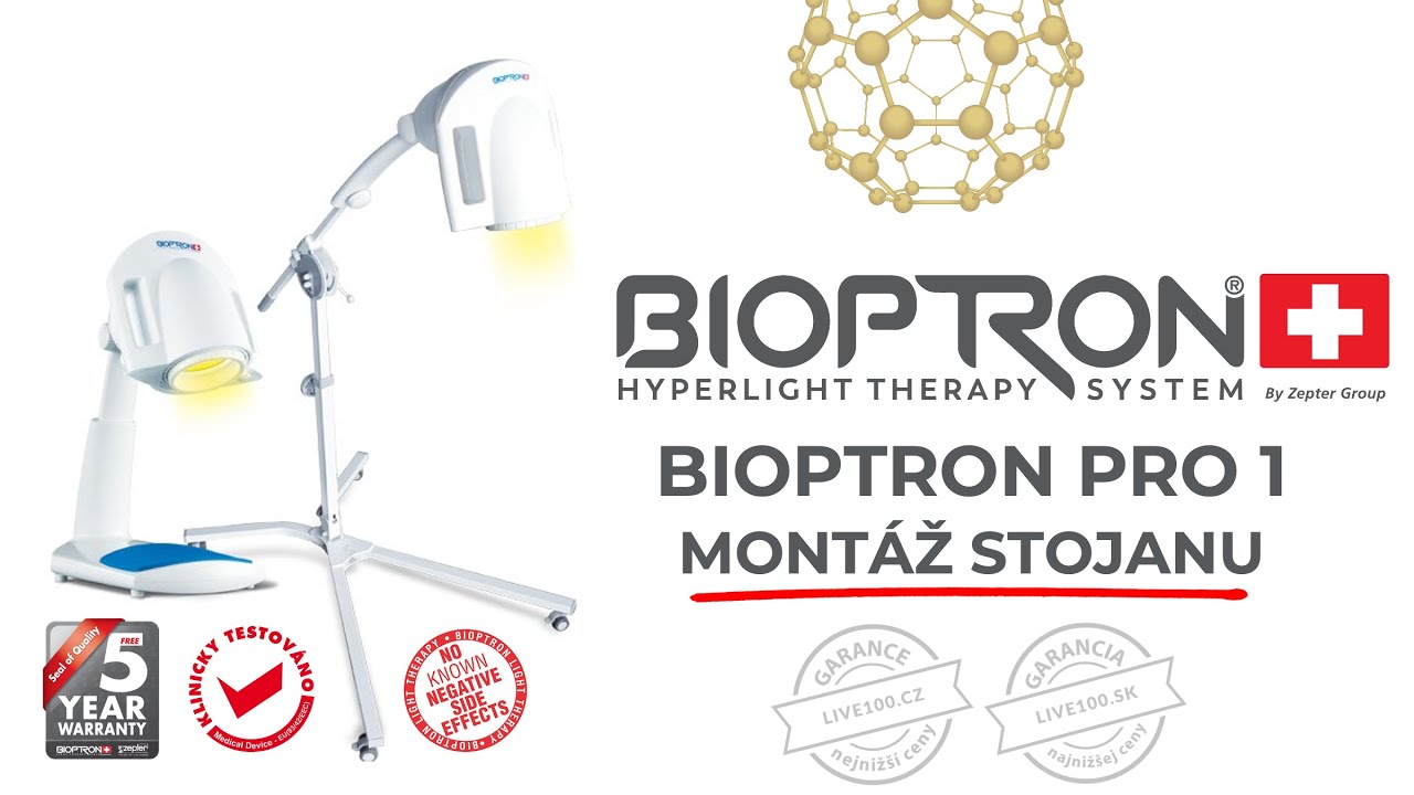 Bioptron Pro 1 - montáž stojanu - biolampa Zepter - YouTube