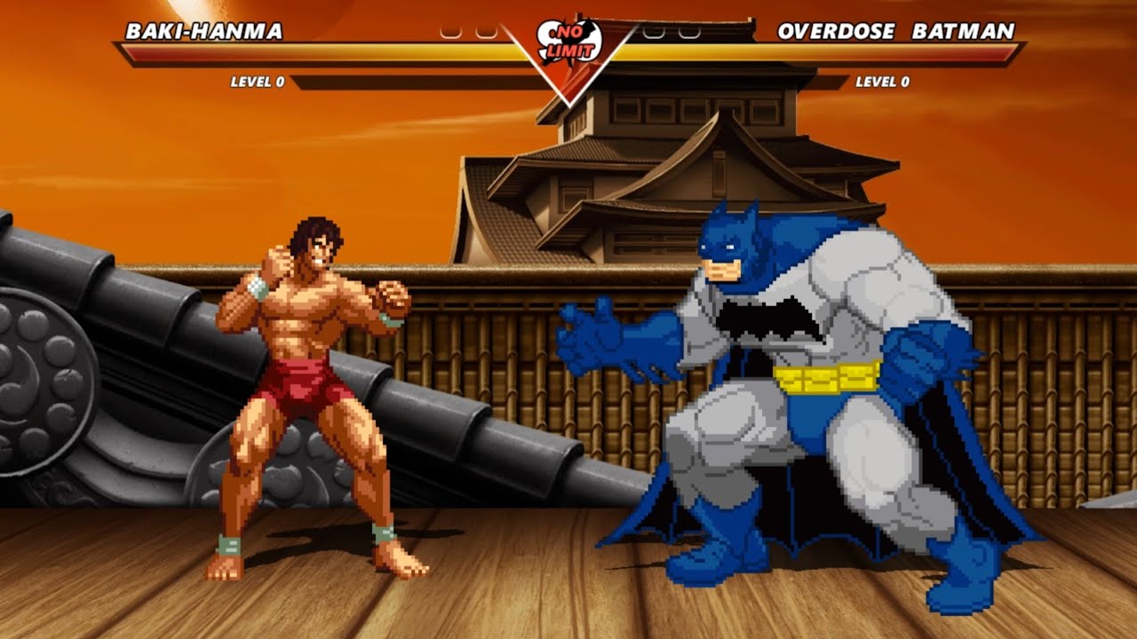 BAKI HANMA vs OVERDOSE BATMAN - The most epic fight ever made 🔥 - YouTube