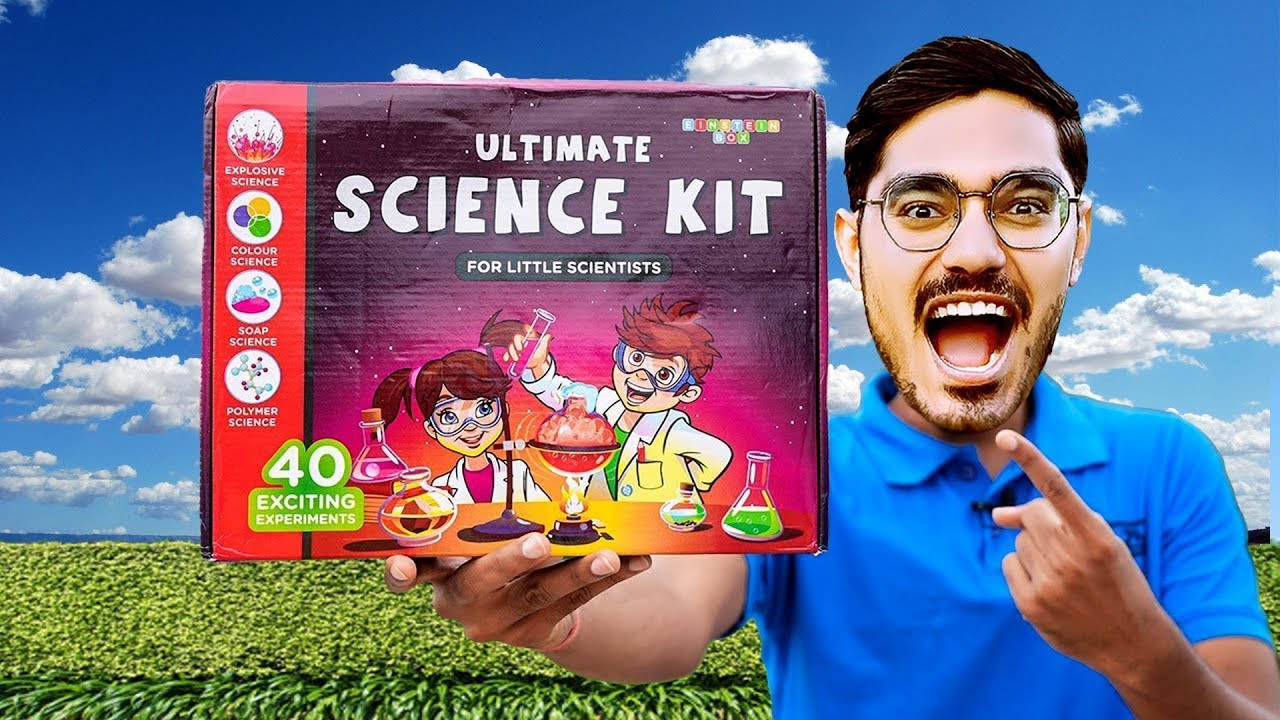 Science Kit Unboxing Einstein Box Amazing Science Experiments - YouTube