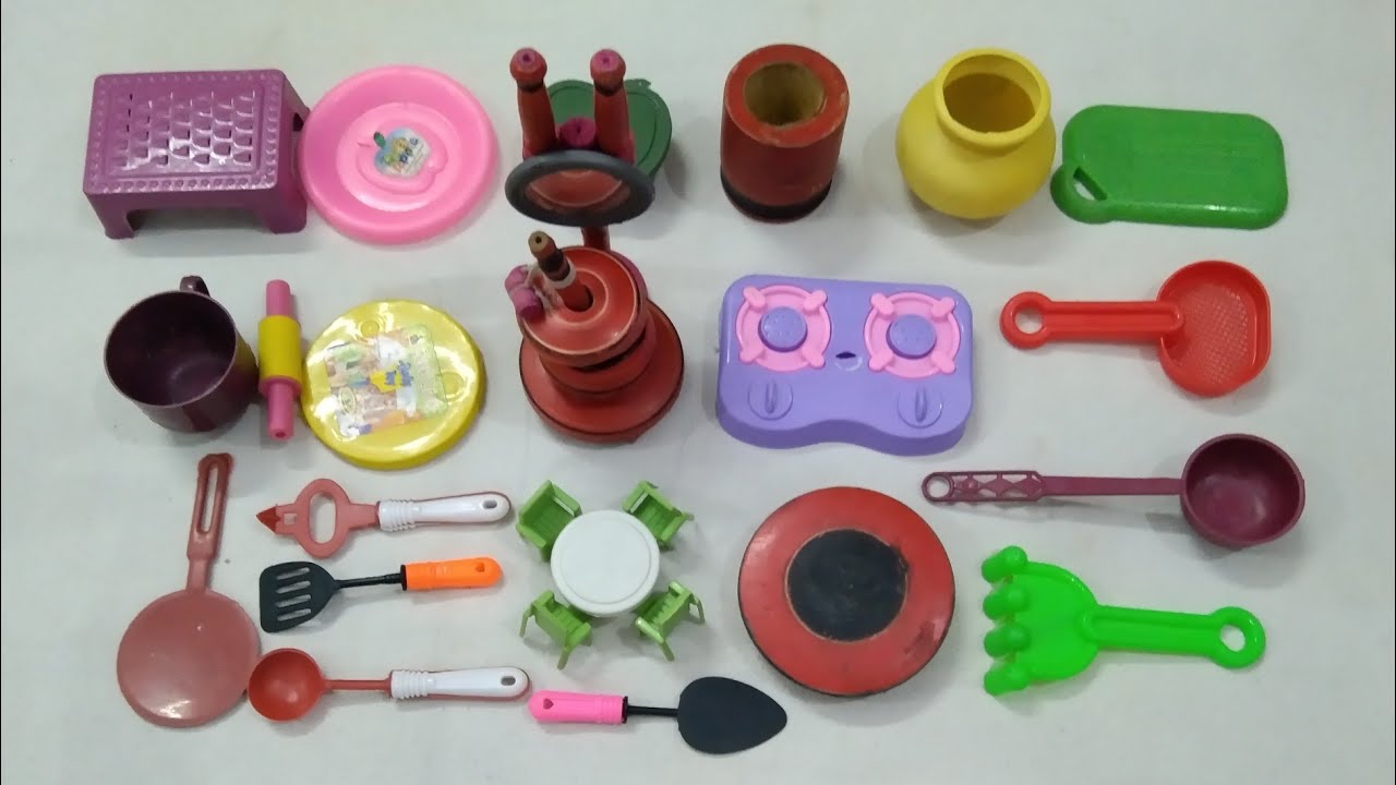 Diy Unboxing Amazing Mini Kitchen Set |Mini Latest Steel And Plastic ...