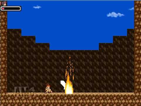 ツクール2000　スクロールしない横スクロールアクション　その2