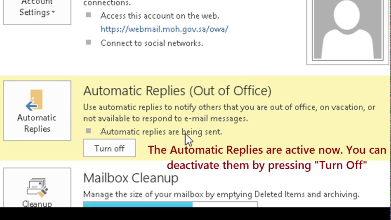 How To Set Auto Replay in Outlook 2010&2013 - YouTube