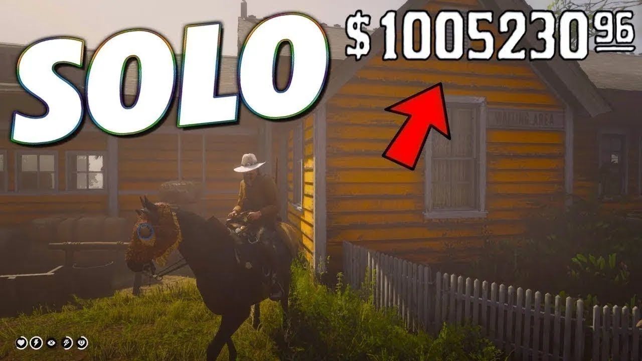 EASY *SOLO* UNLIMITED MONEY/XP GLITCH IN RED DEAD ONLINE! - YouTube