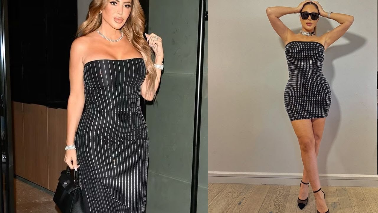 Larsa Pippen's Show-Stopping Figure in Rhinestoned Minidress! - YouTube