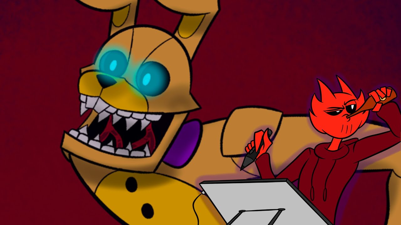 Animating a Little FNAF: Into the Pit Animation - Animation Livestream ...