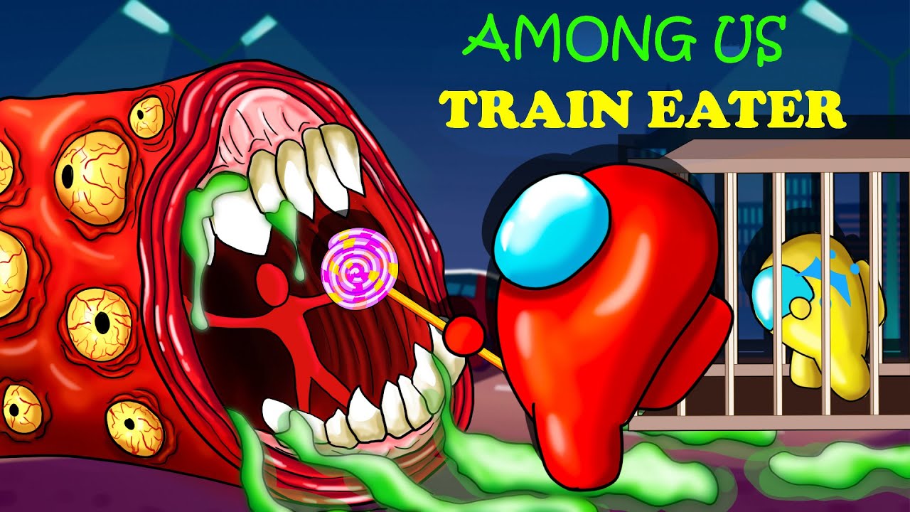 어몽어스 VS 기차몬스터 | Among Us VS TRAIN EATER Monster Ep 21~40 | Among Us ...