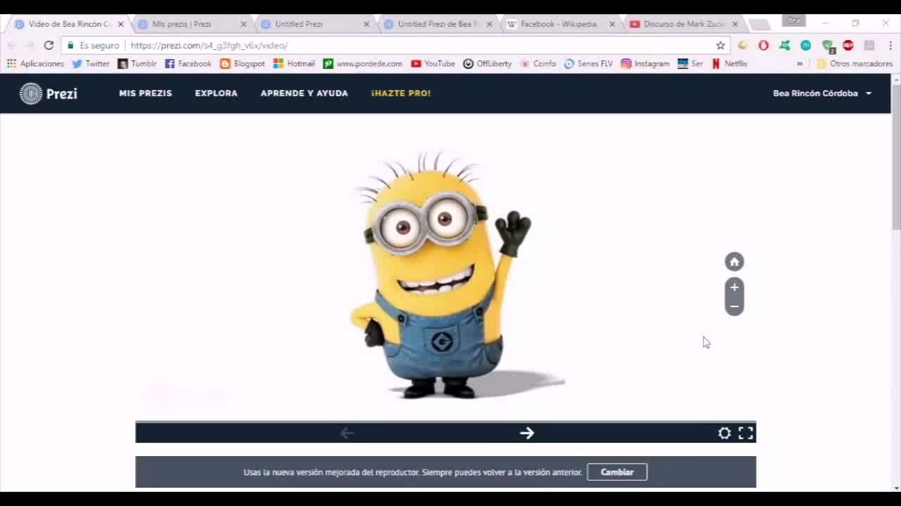 Cómo usar PREZI - Tutorial sencillo | Beatriz Rincón - YouTube