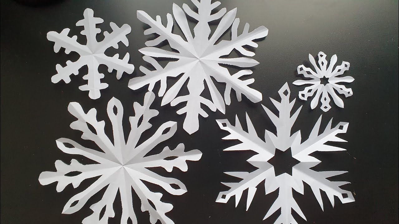 Flocons De Neige Simples