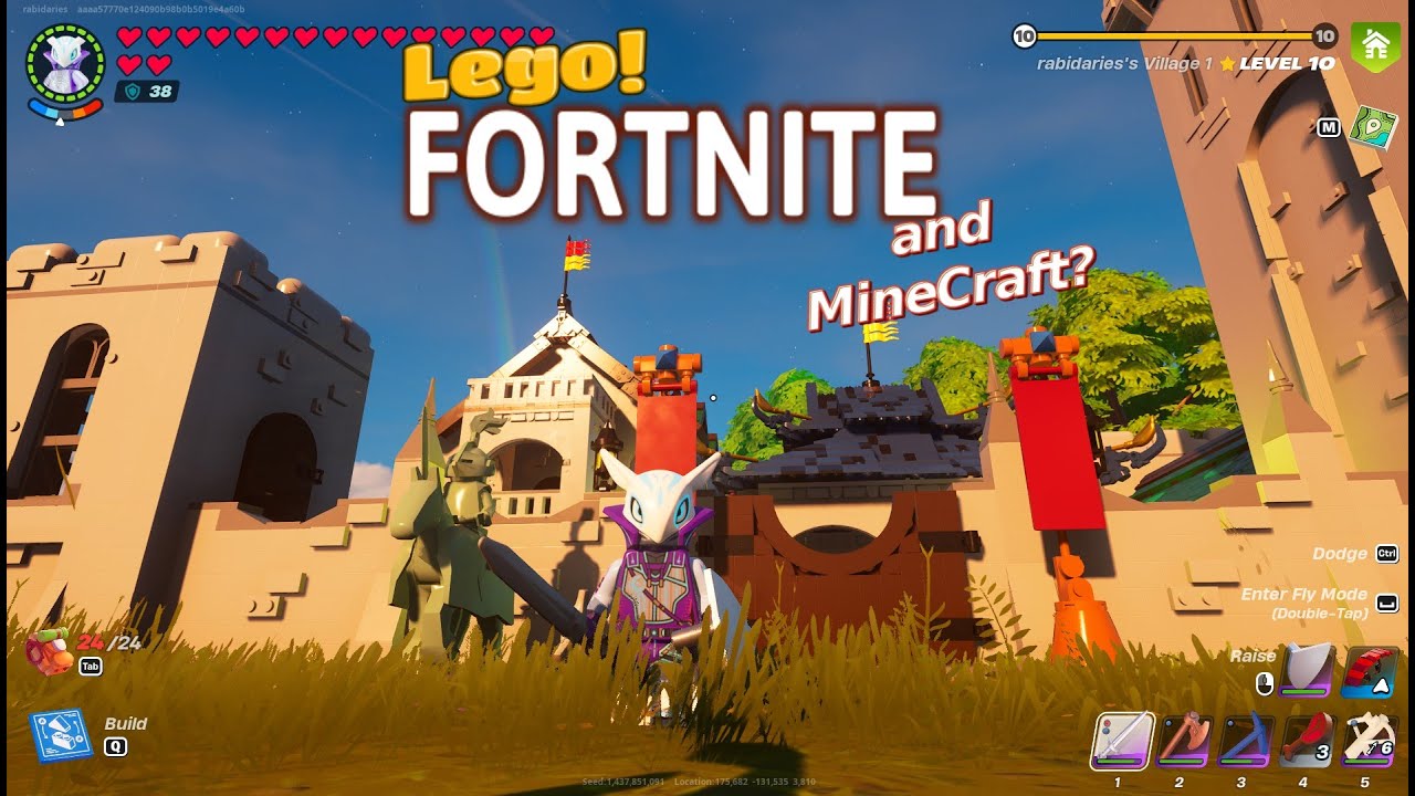 Lego? Fortnite?? MINECRAFT!!?? What IS This? - YouTube