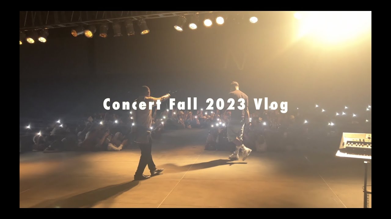 Concert Fall 2023 Vlog - YouTube