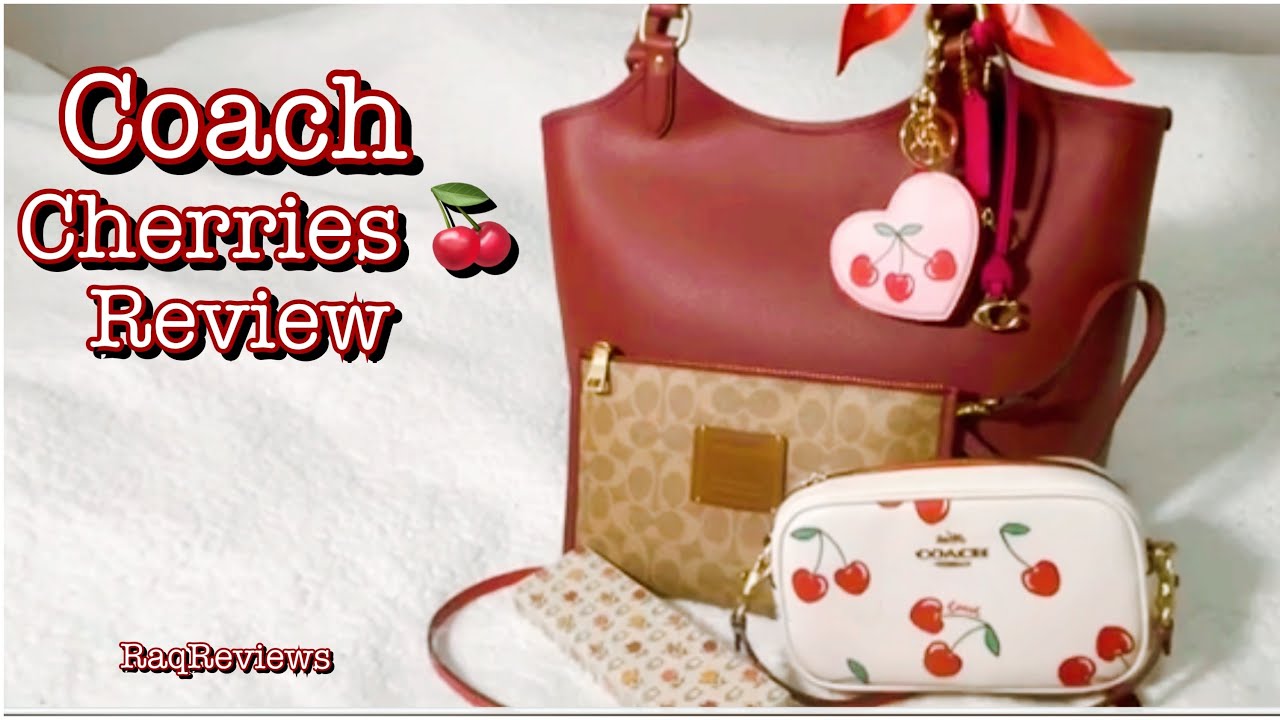 Coach Cherry 🍒 Print | What did I get? WIMB, Unboxing, Up Close ...
