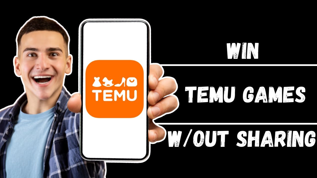 How to Win Temu Games Without Sharing - YouTube