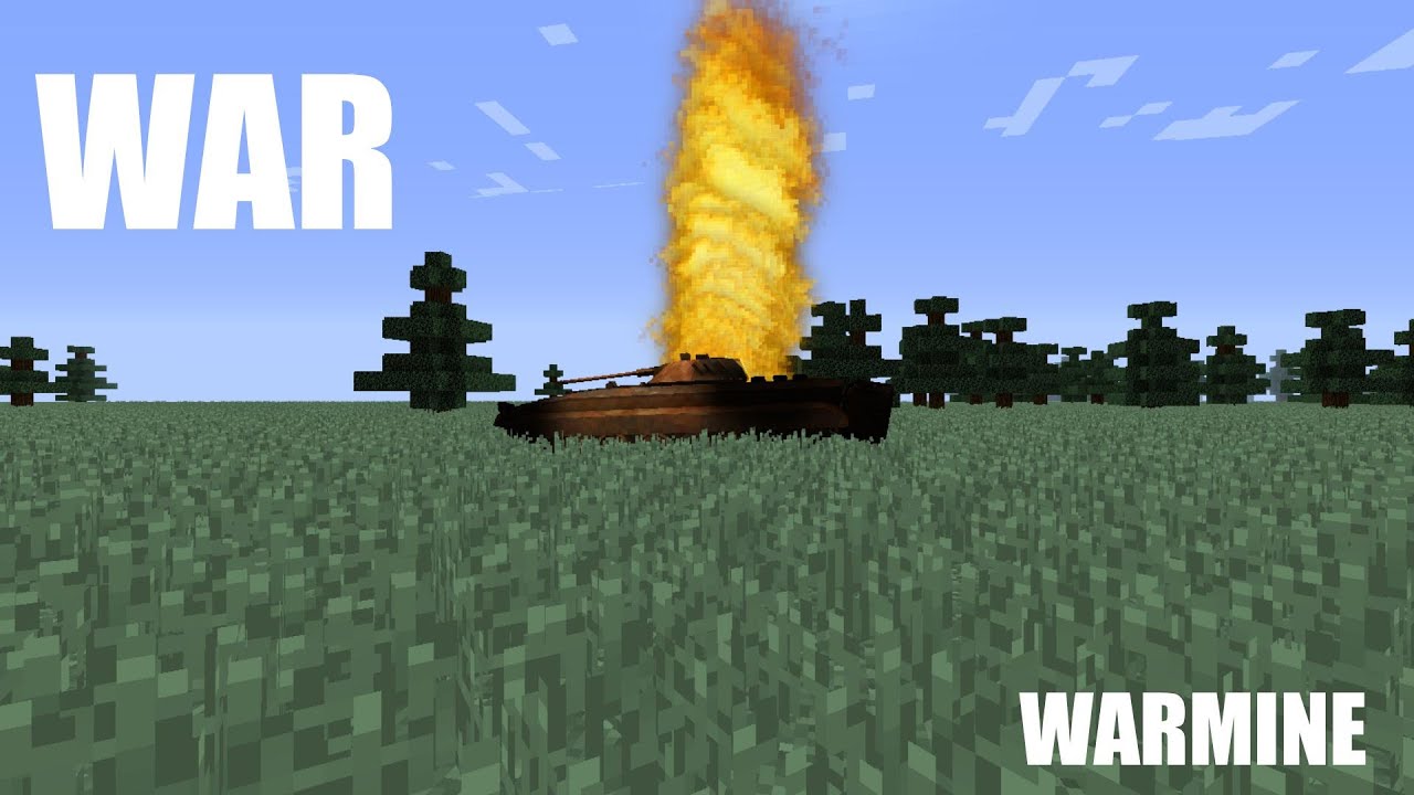 Minecraft war (WARMINE) - YouTube