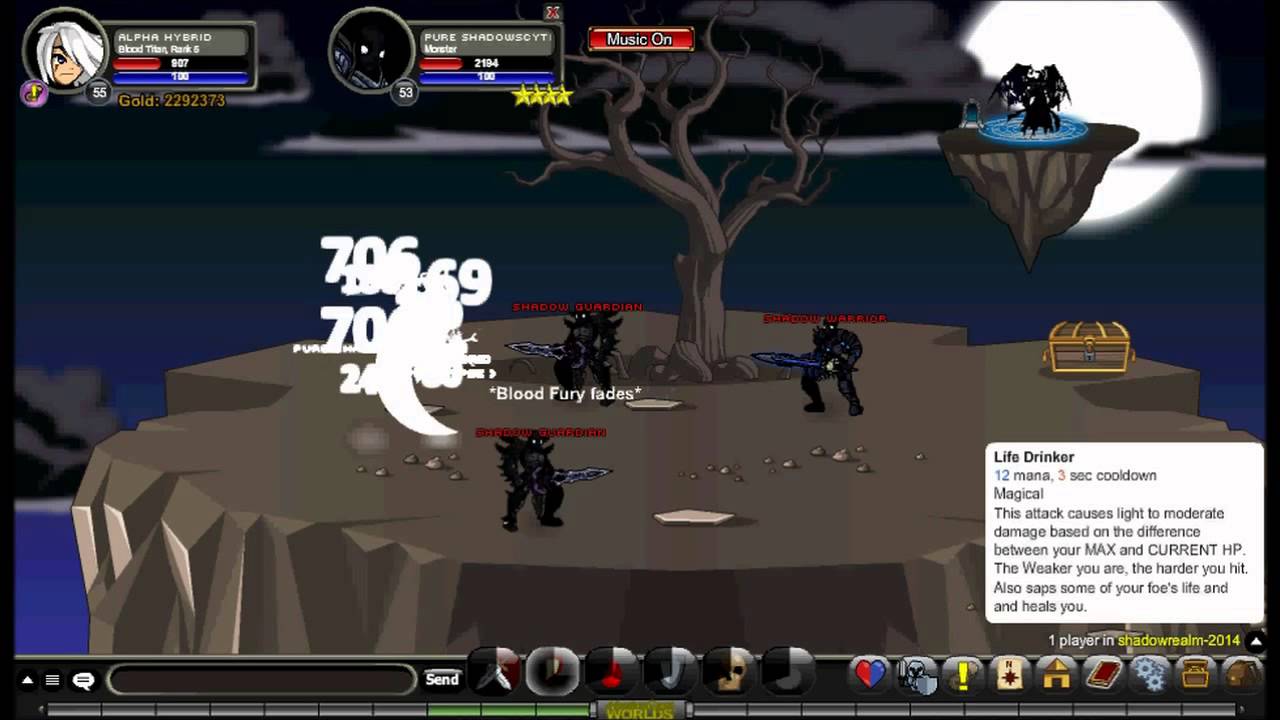 AQW Blood Titan Class Guide - YouTube