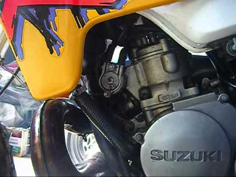 suzuki ts200r排気ディバイス - YouTube