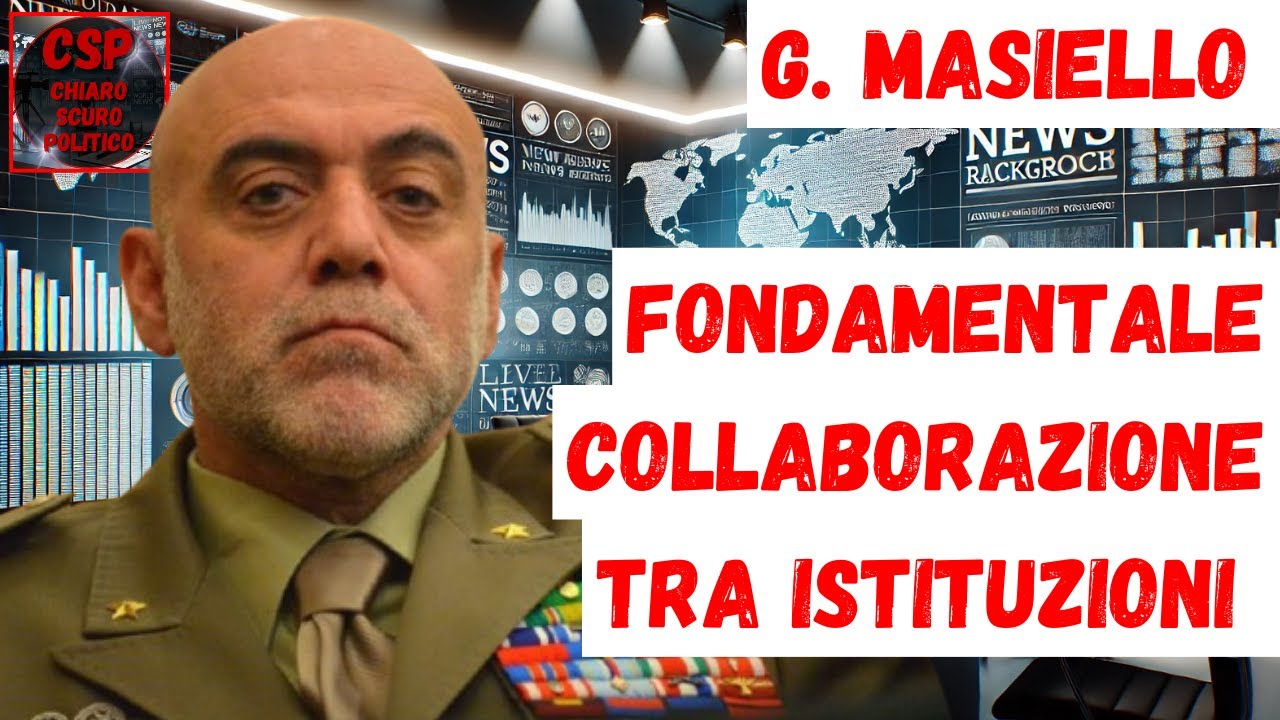 GEN. MASIELLO: SERVE UN SISTEMA ORGANICO E COESO / PARTE 4 - YouTube