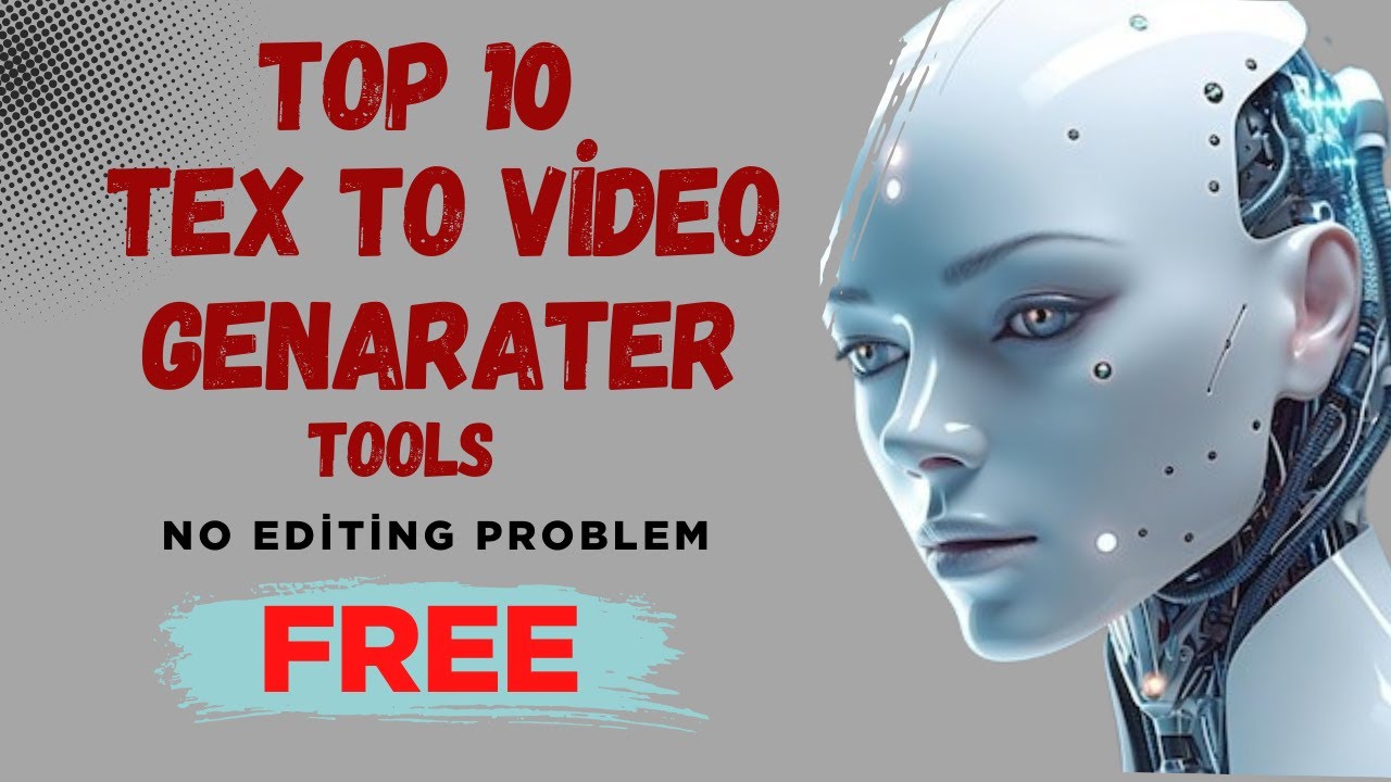 Top 10 best tex to video free ai tools - YouTube