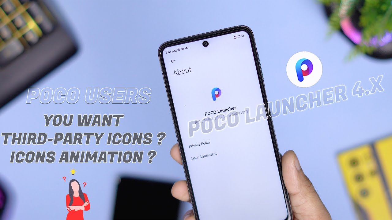 You Want Poco launcher icons Animation & Third Party icons Support? Do ...
