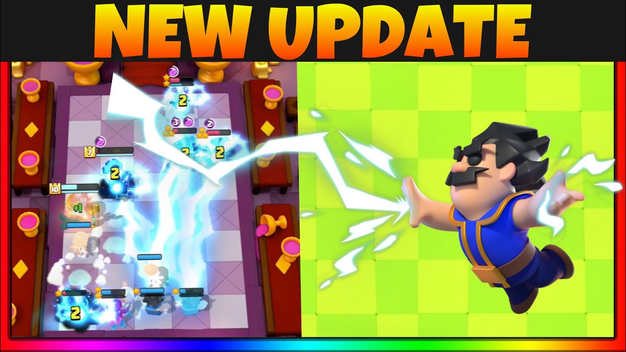 NEW Clash Mini Update - The Electro Wizard Is BUSTED - YouTube