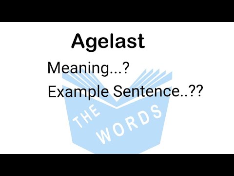 Agelast meaning in urdu | Agelast with sentence example |Agelast ...