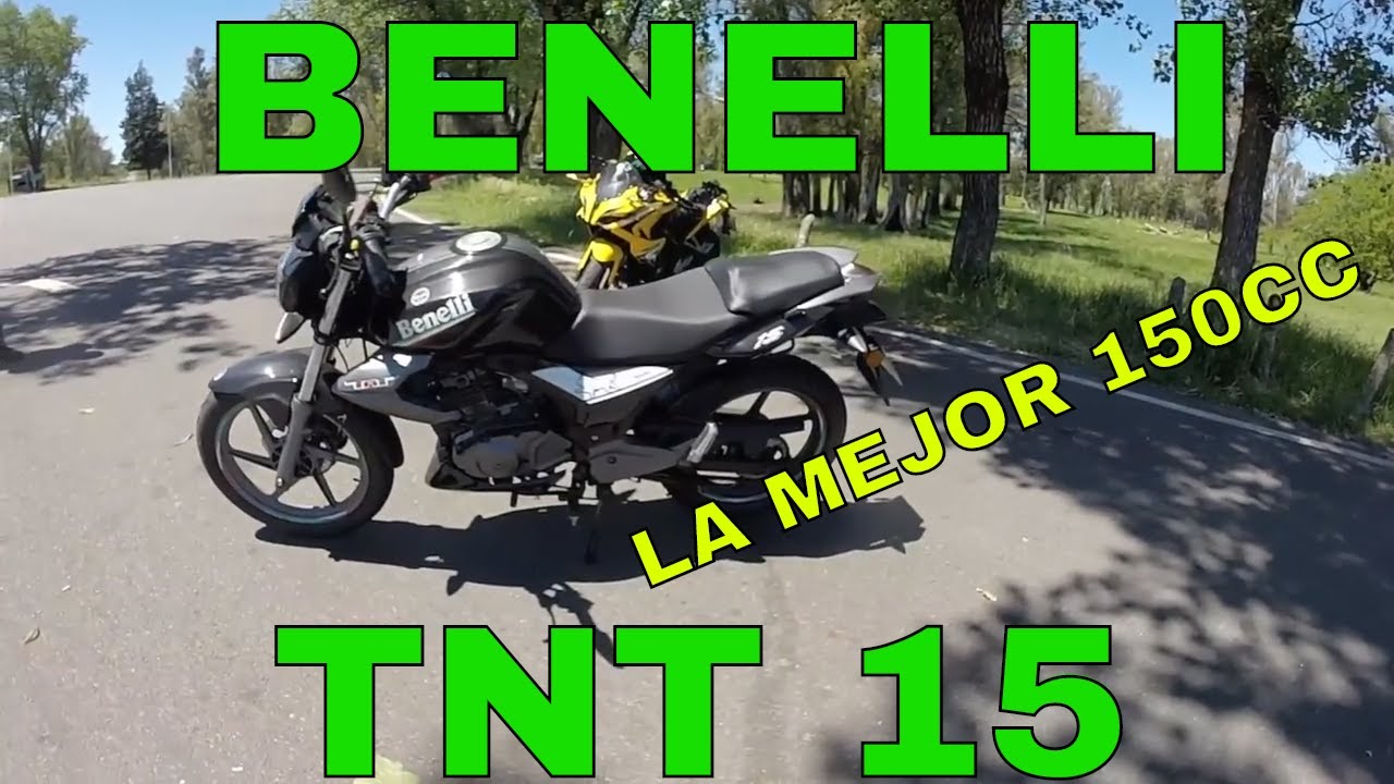 Benelli TNT 15 review en español argentina - YouTube